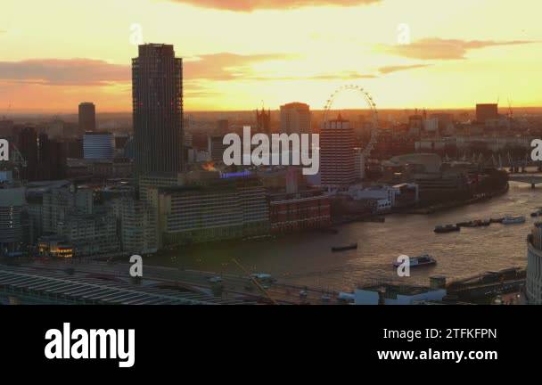 Sunset river thames skyline Stock Videos & Footage - HD and 4K Video ...