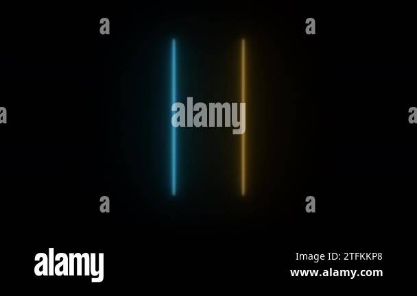 Concept 112-N1 Animated abstract neon light with led light effect and ...