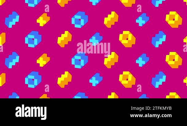 Pixel art objects Stock Videos & Footage - HD and 4K Video Clips - Alamy