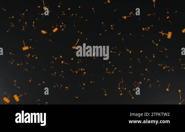 3D Judge hammer Judge Gavel Mallet judge or auction hammer 4K Green ...