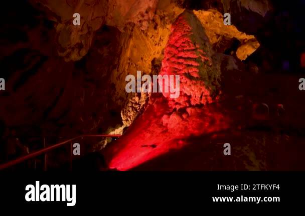 Vrelo cave in North Macedonia. System of two caves near Skopje. The ...