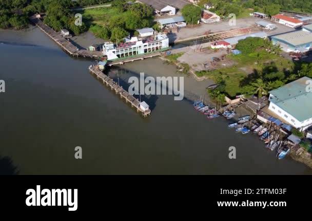 Seberang Perai, Penang, Malaysia - Apr 03 2022: Aerial view Penang ...