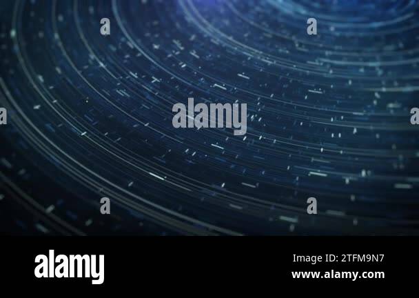 Abstract Technology Data Lines Background Loop/ 4k animation of an ...