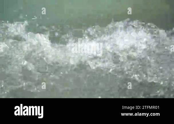 Crystal clear Mountain river Ganges (Holy river Ganga) water flows at ...