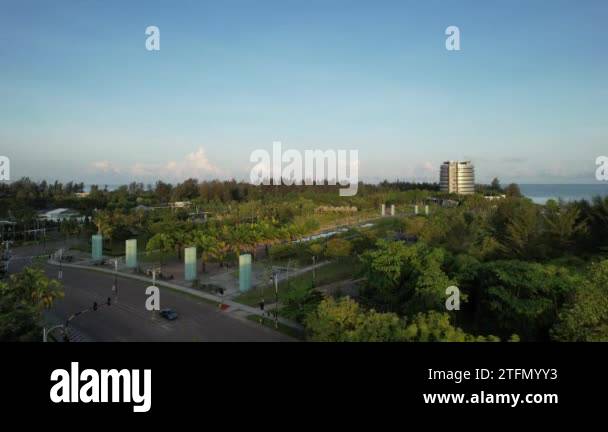 The Landmark and Tourist Attraction areas of the of Miri City, with its ...