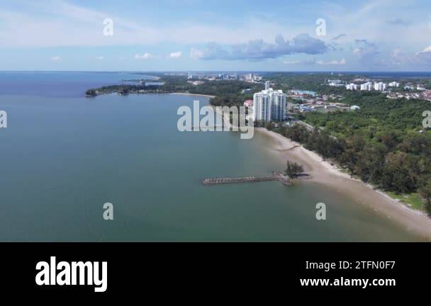 The Landmark and Tourist Attraction areas of the of Miri City, with its ...