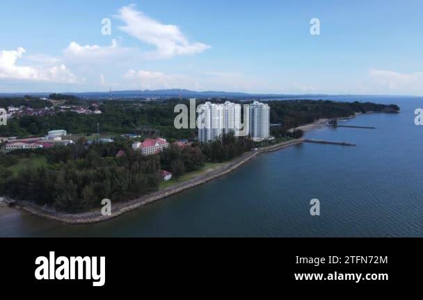 The Landmark and Tourist Attraction areas of the of Miri City, with its ...