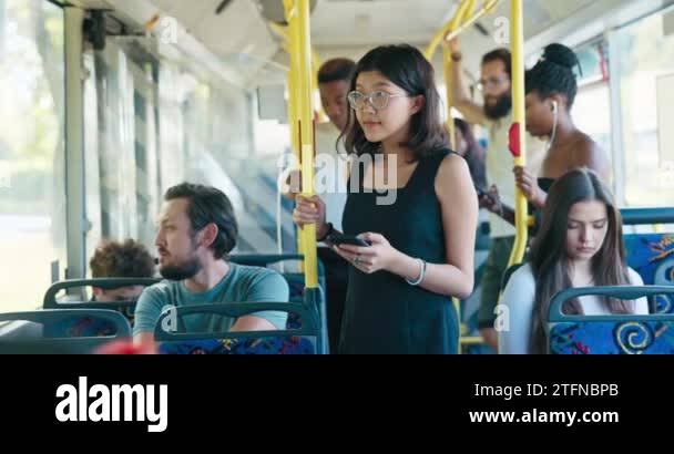 Bus stop woman Stock Videos & Footage - HD and 4K Video Clips - Alamy