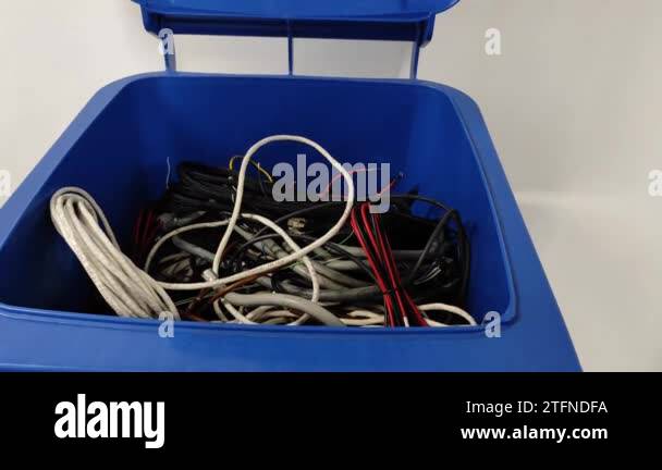 Ecology. Garbage sorting. Waste recycling. Industrial waste sorting ...