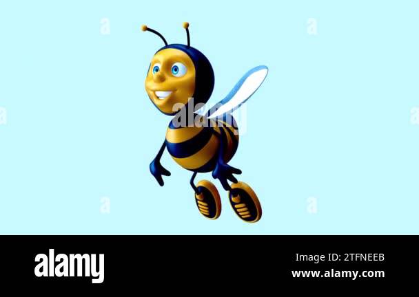 Cartoon bee character Stock Videos & Footage - HD and 4K Video Clips ...
