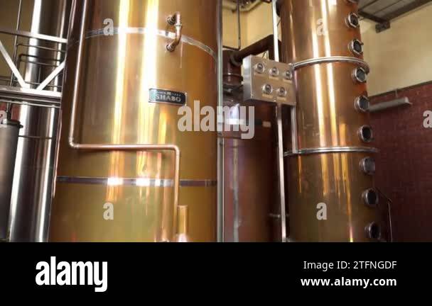 Modern continuous distillation plant Stock Videos & Footage - HD and 4K ...