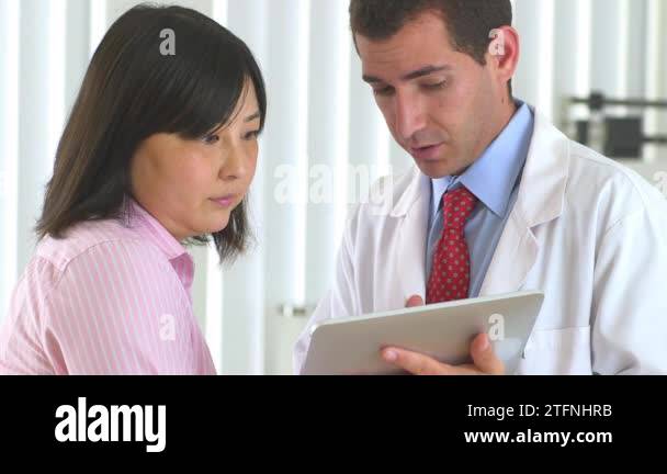 Doctor patient reviewing test Stock Videos & Footage - HD and 4K Video ...
