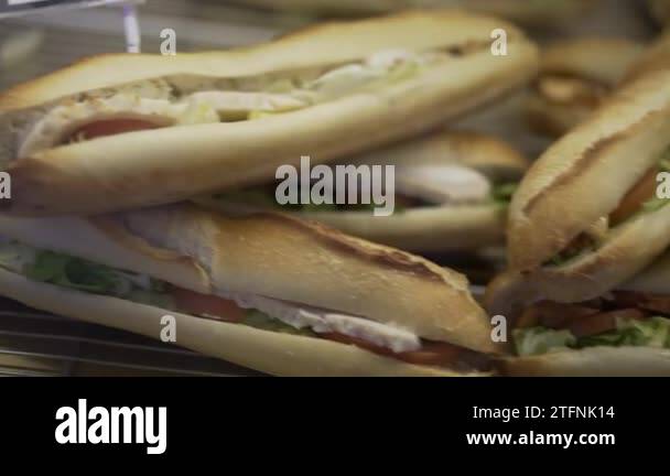 Sandwich sandwiches display Stock Videos & Footage - HD and 4K Video ...