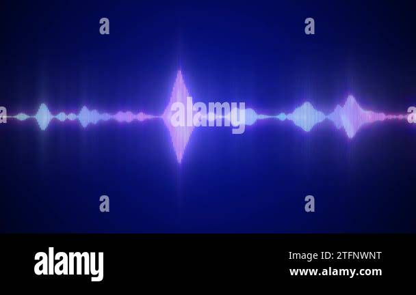 Audio Spectrum. Visualizer. Soundwave effect. music visualizer background Stock Video Footage ...