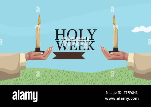 Holy week candles Stock Videos & Footage - HD and 4K Video Clips - Alamy
