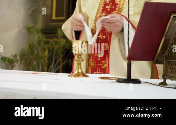 Holy communion service Stock Videos & Footage - HD and 4K Video Clips ...