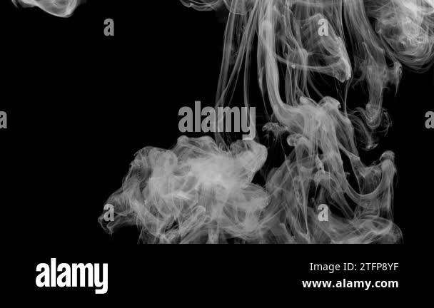 Ink, Smoke Background. Smoke at the black background. Clip actually ink ...