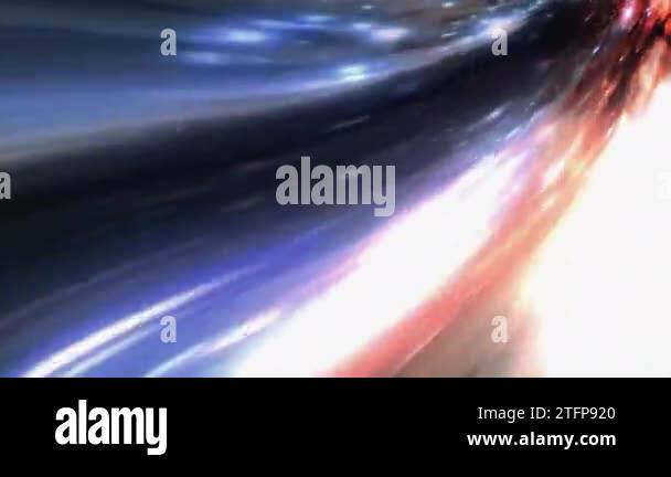 Abstract cloud hyperspace warp tunnel through time and space animation ...