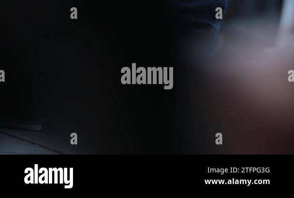 Low-angle Legs of Crowd People Walking on the Street. Close-up of Crowd ...