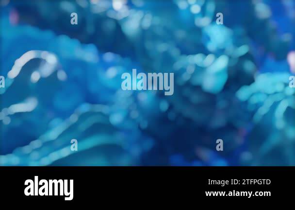Deep Defocused Blue Water Ripple Gradient Background Loop Stock Video ...