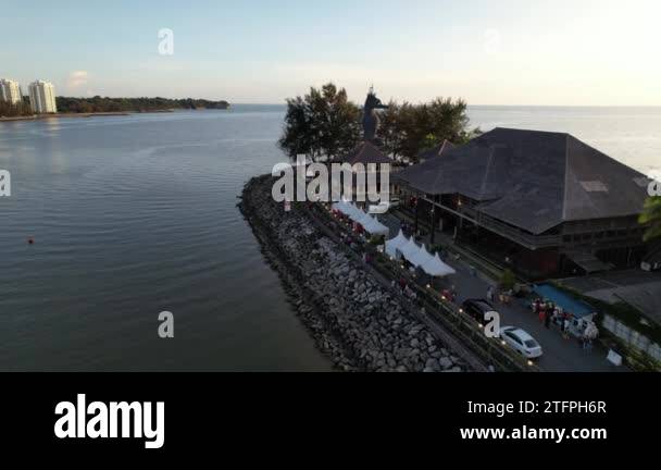 The Landmark and Tourist Attraction areas of the of Miri City, with its ...