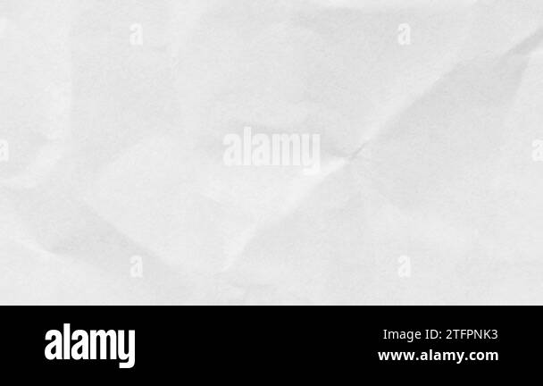 Wrinkled sheet of white paper. Textured backdrop Stock Video Footage ...
