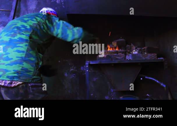 Forging fire heating metal Stock Videos & Footage - HD and 4K Video ...