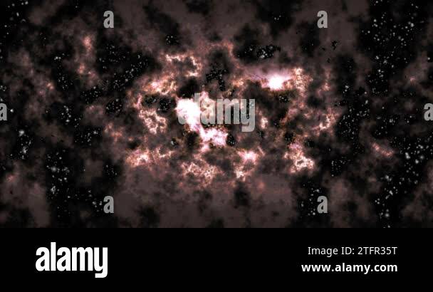 Space Nebula Loop background 4k video moving stars space background ...