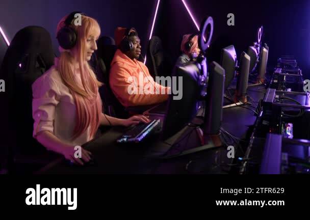 Professional gaming chairs Stock Videos & Footage - HD and 4K Video ...