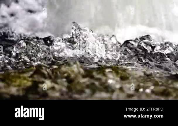 HD 1080p super slow 500fps Water splash underwater explosion or object ...