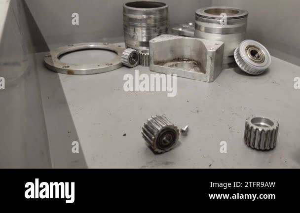 Ecology. Garbage sorting. Waste recycling. Industrial waste sorting ...