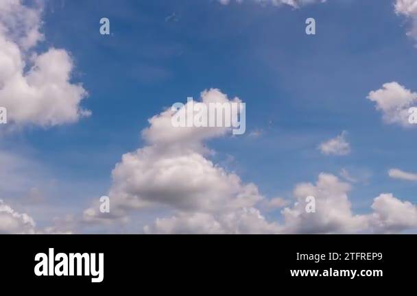 Cloud time lapse nature background.Nature view time lapse clouds and ...