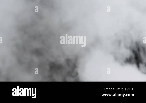 Smoke or vapor explosion with Alpha channel. Realistic clouds rise up ...