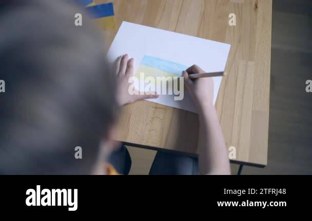 Blue color pencil drawing Stock Videos & Footage - HD and 4K Video ...