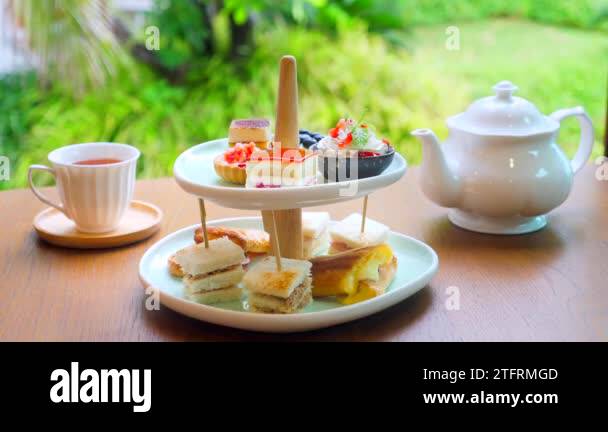 Posh english afternoon tea Stock Videos & Footage - HD and 4K Video ...