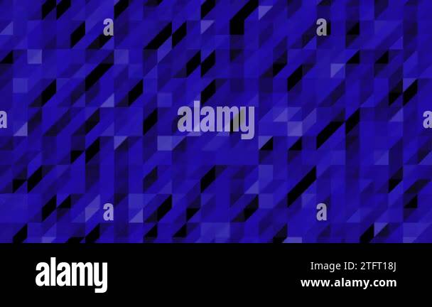 Bright animation of blue and black parallelogram shapes changing their ...