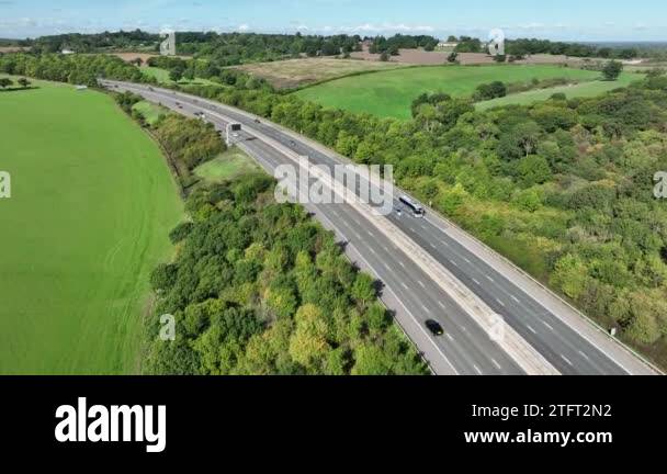 The m1 motorway Stock Videos & Footage - HD and 4K Video Clips - Alamy