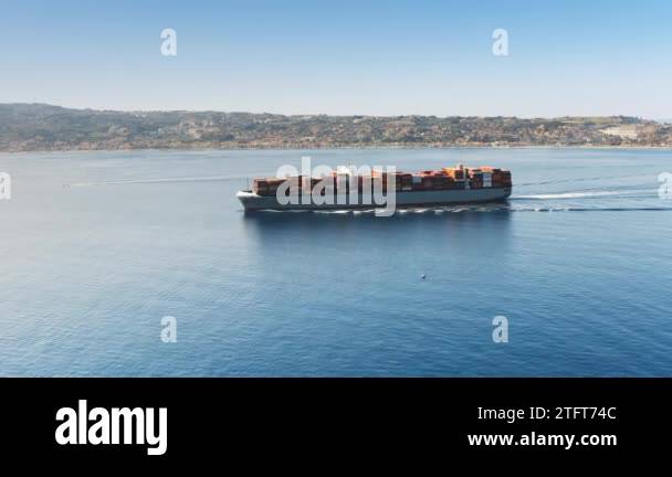 Container ship navigation transport Stock Videos & Footage - HD and 4K ...