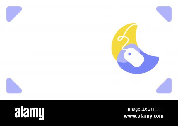 4k animation of cartoon computer mouse icon over white background ...