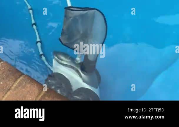 Ai self-clearing robotic system wheel motorized underwater pool cleaner ...