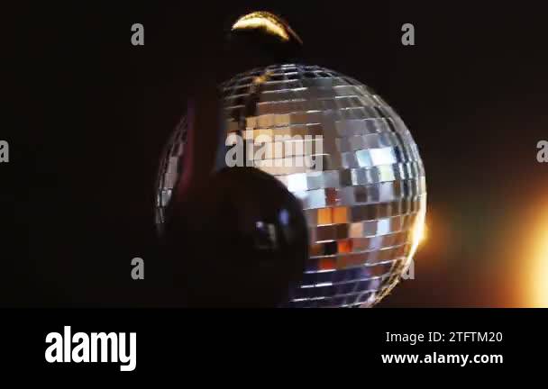 Rotating disco ball Stock Video Footage - Alamy