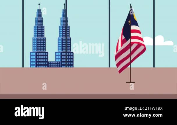 Petronas towers flag Stock Videos & Footage - HD and 4K Video Clips - Alamy