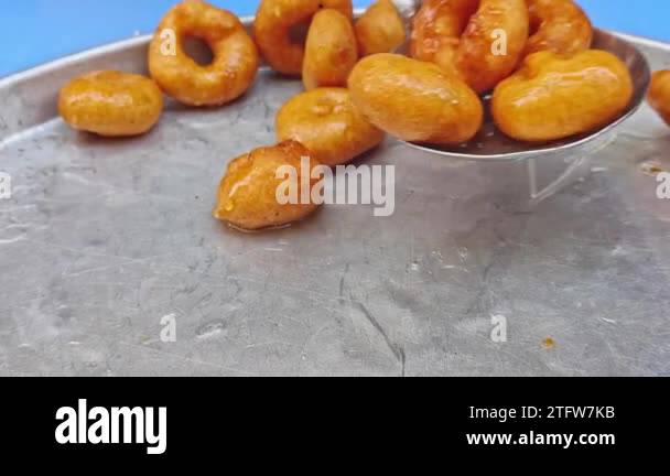 Turkish Donut Lokma. Fried Dough. Unlike American Donuts, Lokma Melts ...