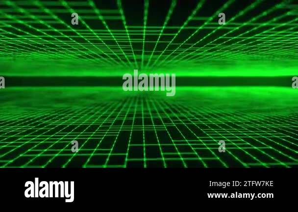 Digital technology background. Big Data visualization. Dynamic field of ...