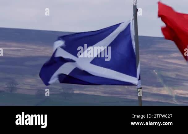 Flag of scotland flying Stock Videos & Footage - HD and 4K Video Clips ...