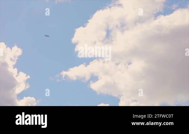 Unmanned aircraft complex. UAV in the sky. UAV on the background of the ...