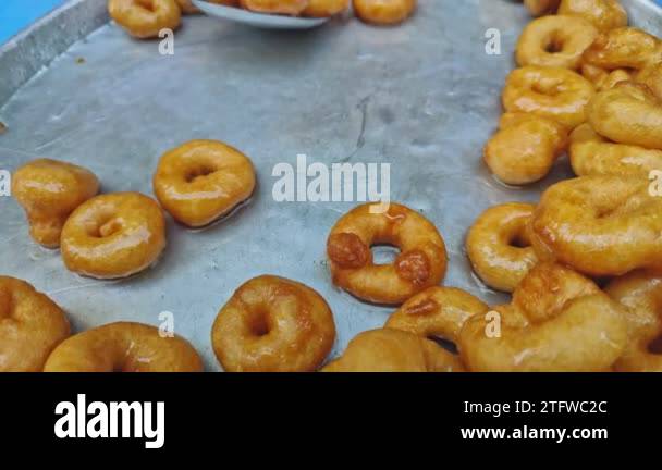 Turkish Donut Lokma. Fried Dough. Unlike American Donuts, Lokma Melts ...
