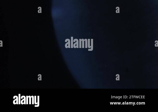 Thin Bokeh Light Leak overlay on black background. Spherical Optical ...