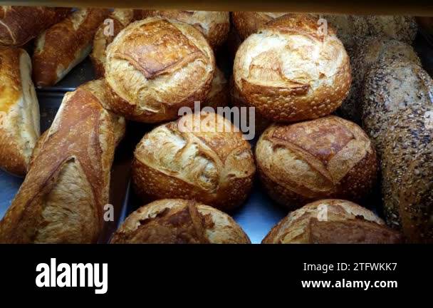 Circular crispy bread with whole wheat flour being displayed in a ...