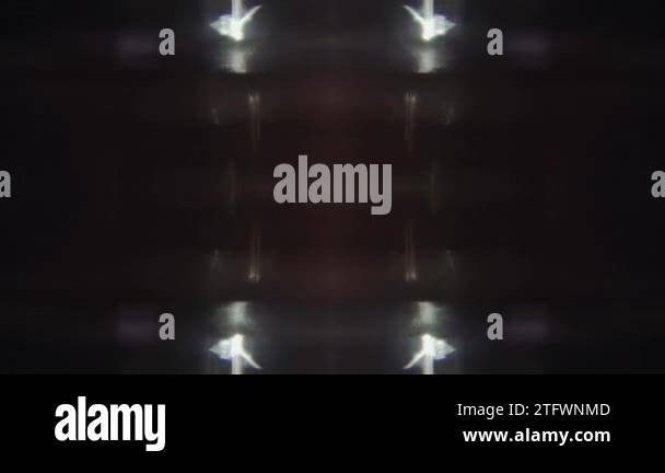 Mirrored optical crystal prism flare beams. Rainbow colored iridescent overlay for motion ...